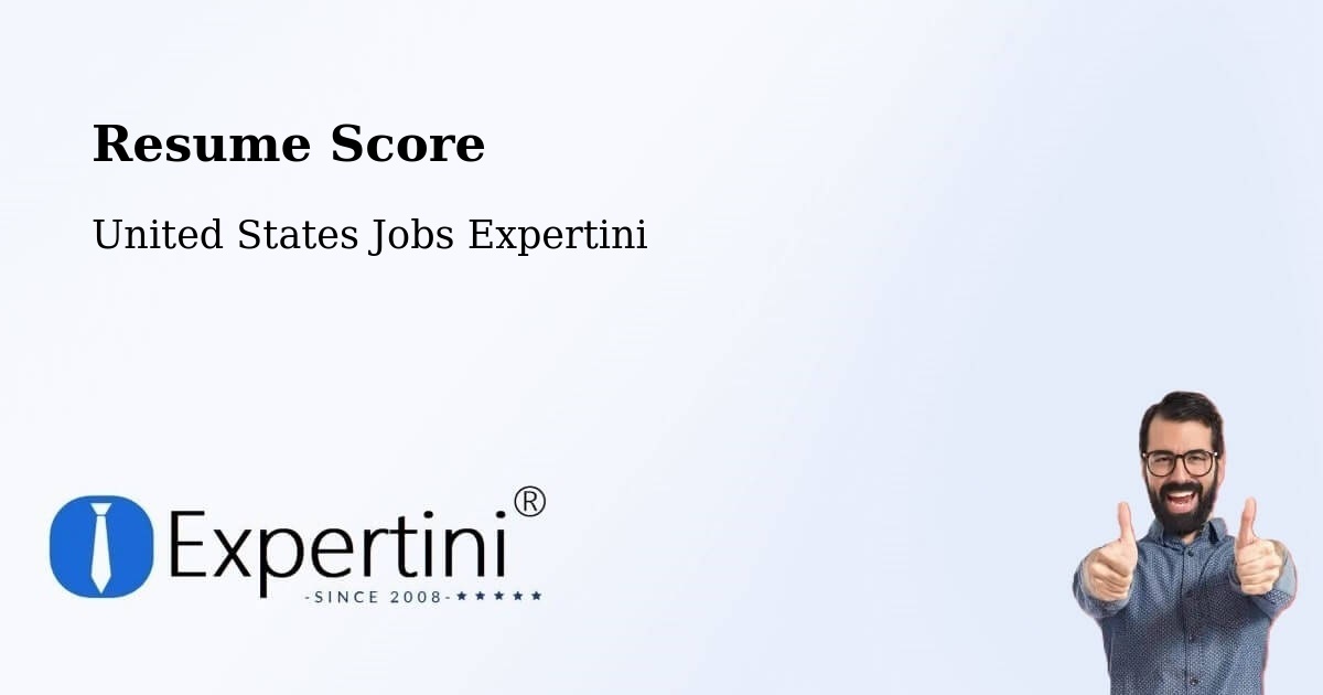 Resume Score & Job Description Match Tool – United States | United ...